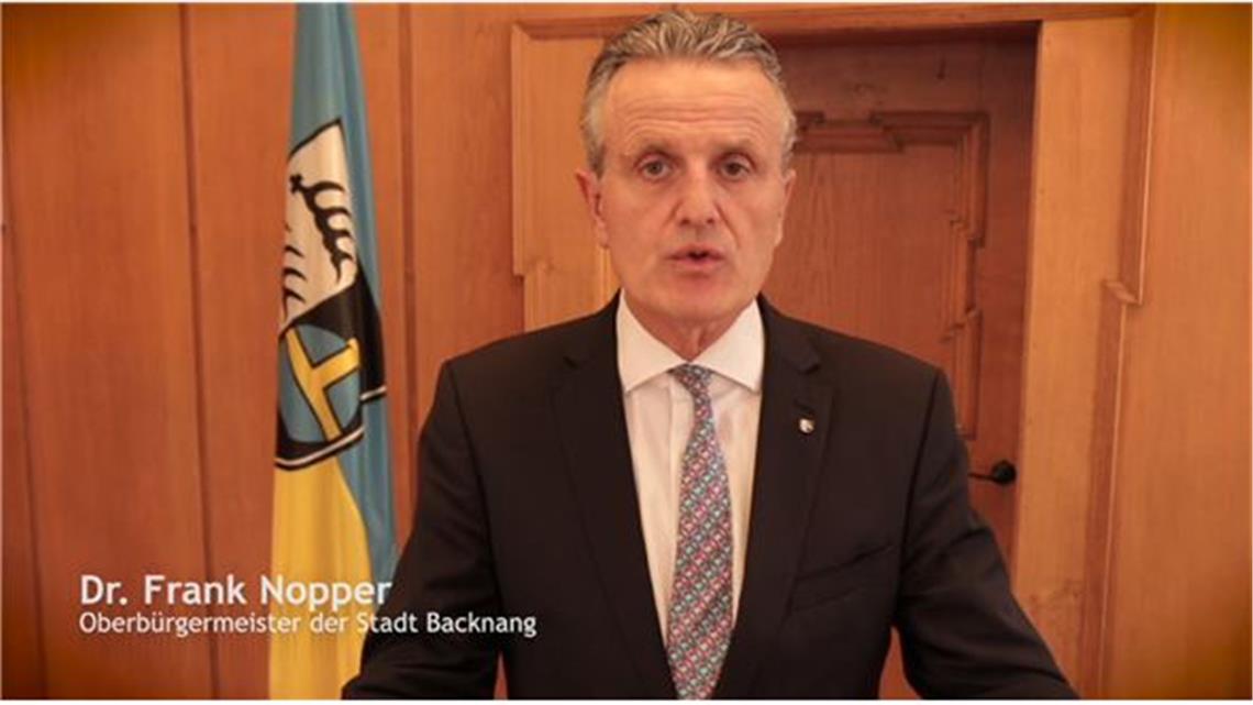 Appell von OB Frank Nopper