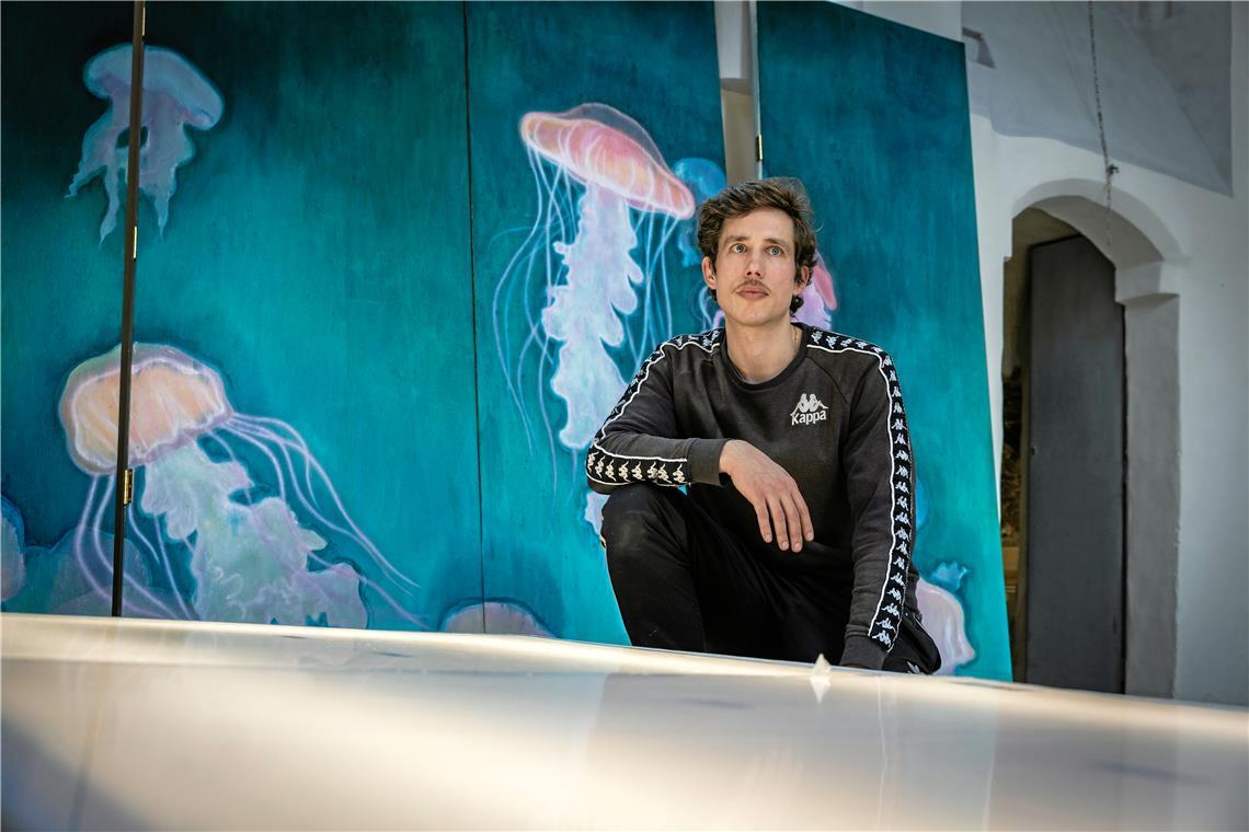 Arthur Metz aus Frankreich stellt in der Galerie in Backnang aus