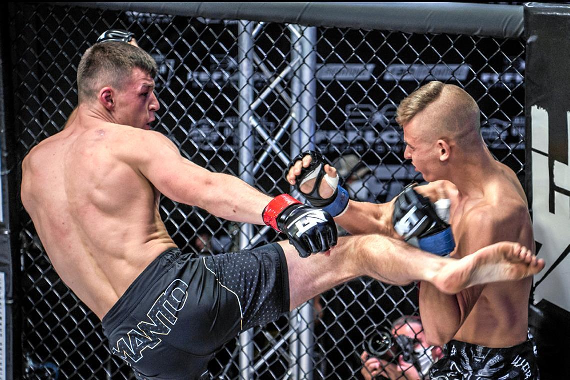 Kampfsportler Robin Frank will von Großerlachs Höhen ganz hoch hinaus