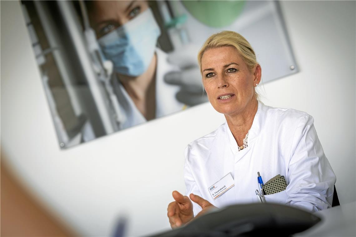 Sieglinde Feuerabendt ist die erste Chefärztin am Klinikum in Winnenden