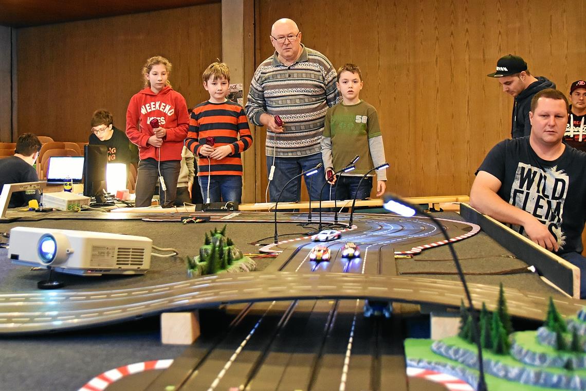 Mit Vollgas auf der XXL-Rennbahn